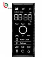 China 3.5V VA LCD Display with Negative High Contrast and 12 O'clock Viewing Angle for sale