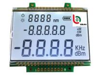 China Custom 7 Segment LCD Display Panel 83x76x1.1mm 4.3V 1/4 Duty 1/3 Bias FSTN Transflective for sale