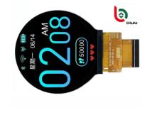 China 2.1 Inch Round TFT LCD Display 480×480 Resolution 450cd/m² Brightness for Smart Wearables and Audio Devices for sale