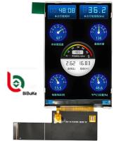 China 3.5 Inch TFT LCD Display Module 320x480 HVGA IPS Full Viewing Angle RGB MCU SPI Interface for sale