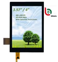 China 4 Inch TFT LCD Display with Capacitive Touch Screen and IPS All Viewing Angles for sale
