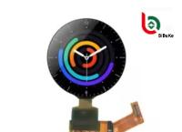 China 1.28 Inch Round TFT LCD Display 128x128 Resolution SPI Interface 25.24mm Diameter for sale