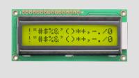China 3.0V Monochrome LCD Display 16x2 Character Screen 170x57.6mm with ST7565R Driver IC for sale