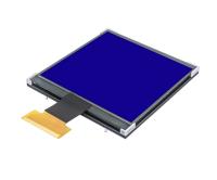 China High Resolution Monochrome LCD Display 128x128 Pixels 3.0V Operating Voltage 36-Pin FPC for sale