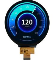 China 4 Inch Round TFT LCD Display 720x720 MIPI 1000 Nits High Brightness for sale