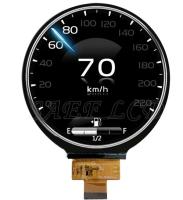 China 4 Inch Round TFT LCD Display 720x720 MIPI 1000 Nits High Brightness for sale