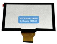 China 6.2 Inch 1024x600 Pixels TFT LCD Display Module with 1000 cd/m2 Brightness IPS Screen Panel for sale