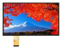 China 13.3 Inch TFT LCD Screen with 1920x1080 Resolution and Capacitive Touchscreen HDMI Display for sale