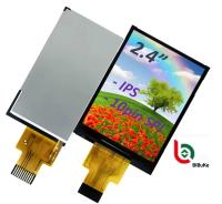 China 2.4 Inch TFT LCD Screen with 240x320 Pixels Resolution SPI Serial Interface and IPS All Viewing Angles for sale