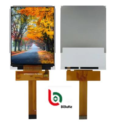 China 3.2 Inch TFT LCD Display 240x320 SPI Interface 18 Pin FPC for Industrial Automation for sale