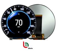 China 3.6 Inch Round TFT LCD Display Module with 544*506 Resolution and RGB Interface for sale