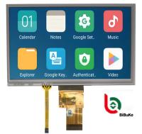 China 9 Inch TFT LCD Display 800x480 Resistive Touch Screen RGB Interface 400cd/m2 for Industrial HMI for sale