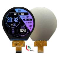 China 3.4 Inch Round TFT LCD Display with 800*800 Resolution IPS Panel and Custom Touch Screen for sale