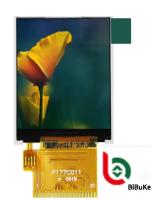 China 1.77 Inch 128*160 Small TFT LCD Display with ST7262 Driver and RGB 24bit Interface for sale