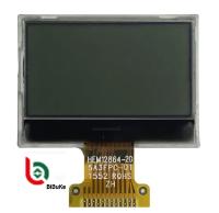 China FSTN Positive 128x64 LCD Graphic Display 3.3V SPI Interface COG Packaging for sale