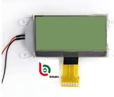 China 128x64 LCD Display with Yellow Green Mode ST7567 Driver IC and SPI Interface COG Graphic LCD Module for sale