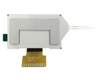 China SPI Interface 128x64 COG LCD Module with Yellow Green Background and High Resolution Display for sale