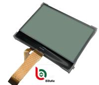 China Monochrome 128x64 Graphic LCD Display with ST7565R Controller, 3.3V Operating Voltage, and Transflective Polarizer for sale