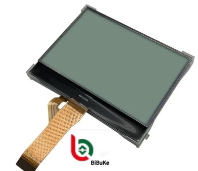 China Monochrome 128x64 Graphic LCD Display with ST7565R Controller, 3.3V Operating Voltage, and Transflective Polarizer for sale