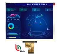 China 8-Inch 1024×768 XGA IPS Panel TFT LCD Display with 170° Viewing Angle for sale