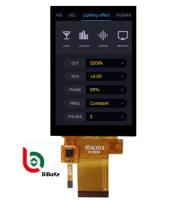 China 3.5 Inch MCU Interface TFT LCD Display with Capacitive Touch Screen and ILI9488 Driver for sale