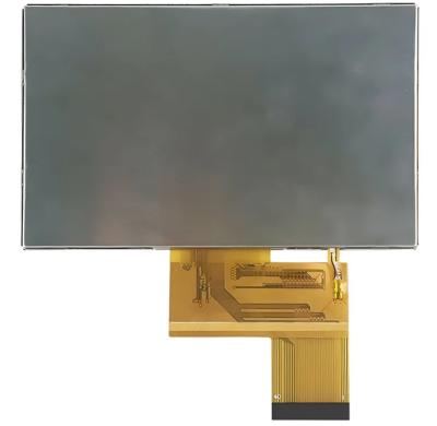 China 4.3-Inch 480x272 Resistive Touch IPS TFT LCD Display with All Viewing Angles for sale