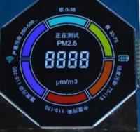 China 3.0V Negative Transmissive Custom Segment LCD Display with Metal Pin Connection for sale