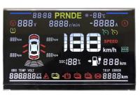 China 3.0V Negative Transmissive Custom Segment LCD Display with Metal Pin Connection for sale