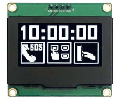 China 1.54 Inch Graphic OLED Display with 128x64 Dots Resolution and I2C Interface for sale