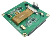 China 1.54 Inch Graphic OLED Display with 128x64 Dots Resolution and I2C Interface for sale
