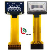 China 0.96 Inch 128x64 Dot Matrix OLED Display with ZIF Connector and SPI I2C Interface for sale