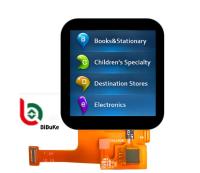 China 1.54 Inch 320x320 Resolution TFT Display with Capacitive Touchscreen and MIPI Interface for sale