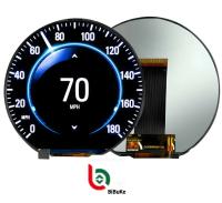 China 3.6 Inch 544x506 High Brightness 1000 cd/m² Round IPS TFT LCD Display Module for sale