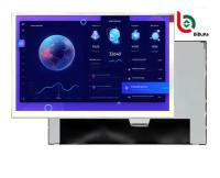 China 8 Inch TFT LCD Display 1200nits FHD 1920x1200 LVDS Interface Industrial Grade for sale