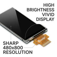 China 3.97-inch 480x800 MIPI Interface, High Brightness TFT LCD Display Module for sale
