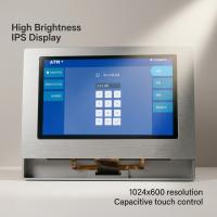 China 7-Inch IPS High Brightness 1024*600 Dots RGB Interface With CTP TFT LCD Display for sale