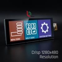 China 6.86 Inch 1280x480 MIPI IPS TFT LCD Module 800 cd/m² High Brightness with Capacitive Touch for sale