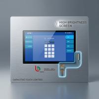 China 7-Inch IPS High Brightness 1024*600 Dots RGB Interface With CTP TFT LCD Display for sale