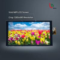 China 6.86 Inch 1280x480 MIPI IPS TFT LCD Module 800 cd/m² High Brightness with Capacitive Touch for sale