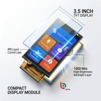 China 3.5 Inch TFT LCD Display 320x480 with Resistive Touch Panel 16-bit Parallel Interface for sale