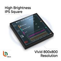 China 7.6 Inch 1000 cd/m² High Brightness IPS Square TFT LCD Display 800x800 MIPI Interface for sale