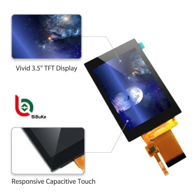 China 3.5 Inch TFT LCD Display with ILI9488 MCU Interface and 320x480 Resolution Capacitive Touch Panel for sale