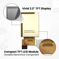 China 2.2 Inch 240x320 Resolution TFT LCD Display with 18 Bits Interface and ST7789V Driver for sale