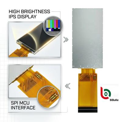China 1.9 Inch 800 cd/m2 IPS LCD Display 170x320 SPI MCU Interface for Industrial Use for sale