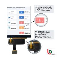 China 2.8 Inch 1000 cd/m² High Brightness TFT LCD Module 480x640 RGB Interface Industrial Medical Display for sale