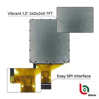 China 1.3 Inch 240x240 Dot Matrix Free Viewing Angle SPI LCD TFT Screen Display Module for sale