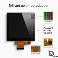 China 4 Inch TFT LCD Display Panel with 320x320 Resolution and MCU SPI Interface for sale