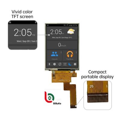China 2.4 Inch TFT LCD Display QVGA 240x320 Resistive Touch Screen Module for sale