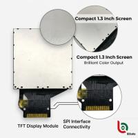 China 1.3 Inch 240x240 Resolution IPS TFT LCD Display with Free Viewing Angle and SPI Interface for sale