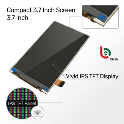 China 3.7 Inch IPS TFT Screen with 480x800 Resolution and MIPI Interface LCD TFT Display for sale